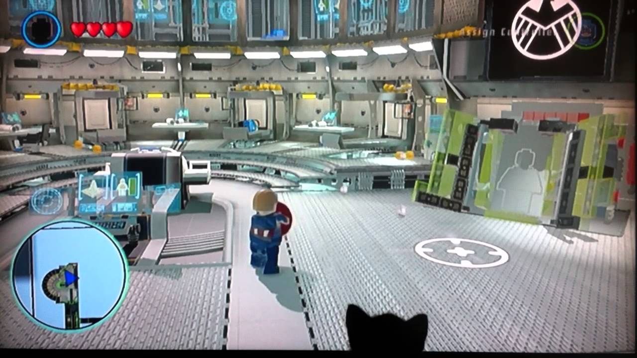 How to make Steve Rogers on Lego marvel superheroes - YouTube