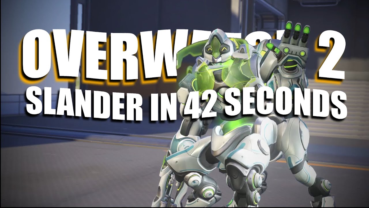 SHOCKING OVERWATCH 2 SLANDER IN 42 SECONDS - YouTube