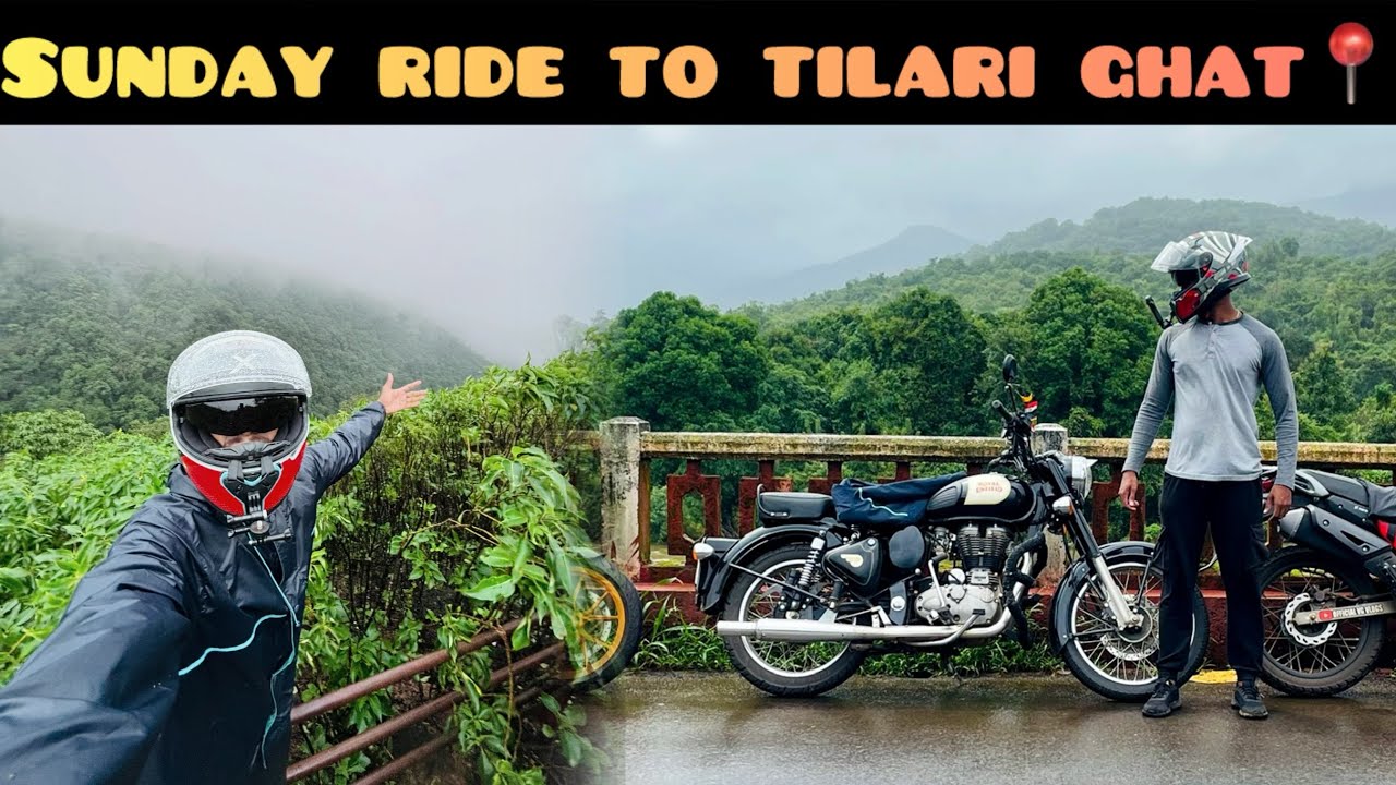 Sunday ride Ride to tilari ghat📍exploring waterfall of Maharastra ...