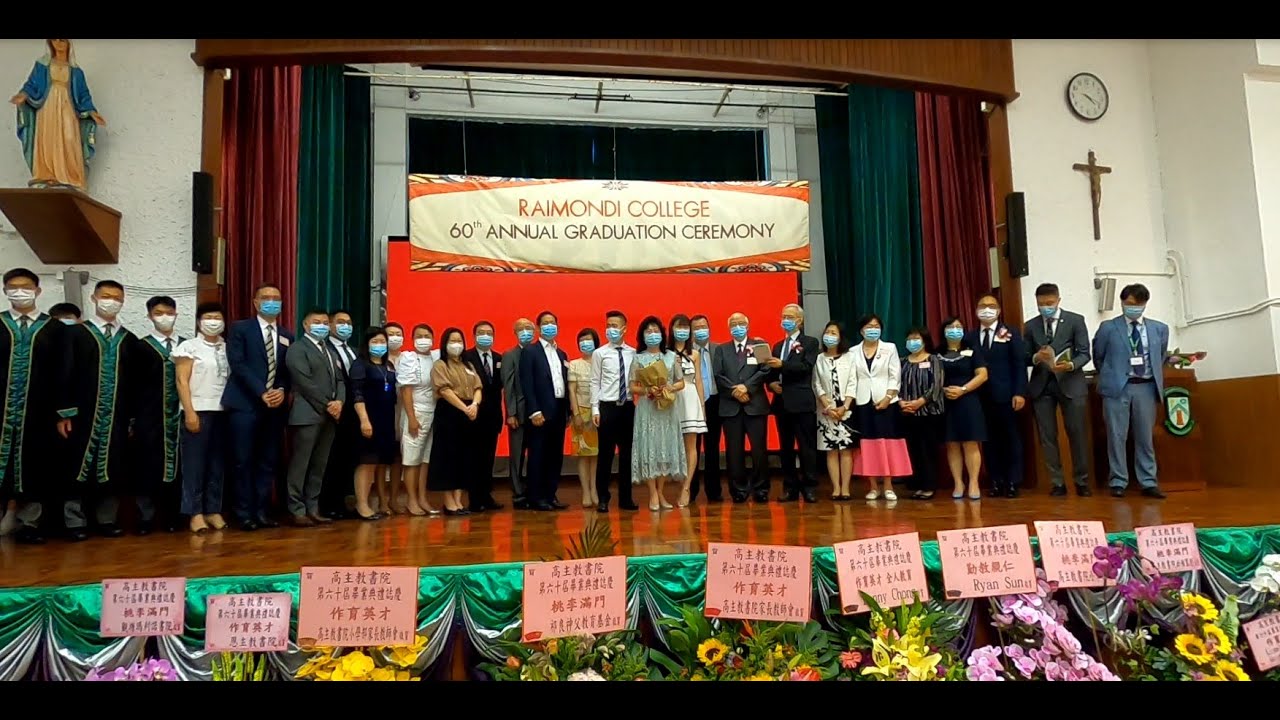 2020.7.11: School Hymn for 60TH Graduation Ceremony w Ms Lo Cheering ...