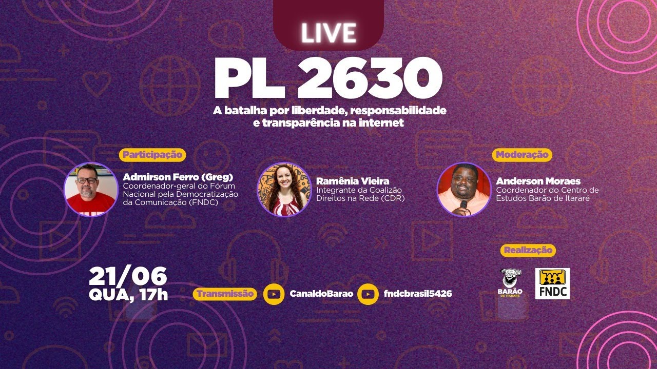 PL 2630 | A batalha por liberdade, responsabilidade e transparência na ...