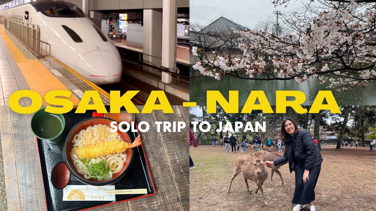 FEMALE SOLO TRIP TO JAPAN Back To Osaka After 10 Years Nara Is Not