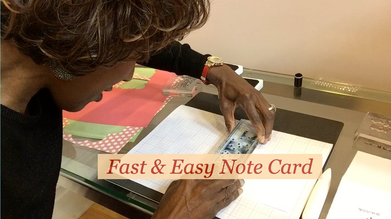 Simple Handmade Cards - No Cutting - No Gluing - Paper Crafting - YouTube