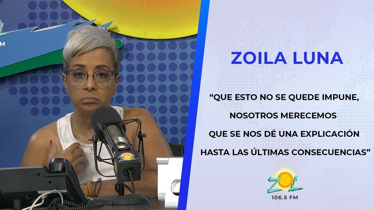 Zoila Luna comenta sobre la suspensión de las elecciones municipales ...