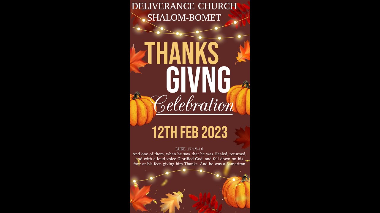 POWER OF REMEMBRANCE (THANKSGIVING) - YouTube