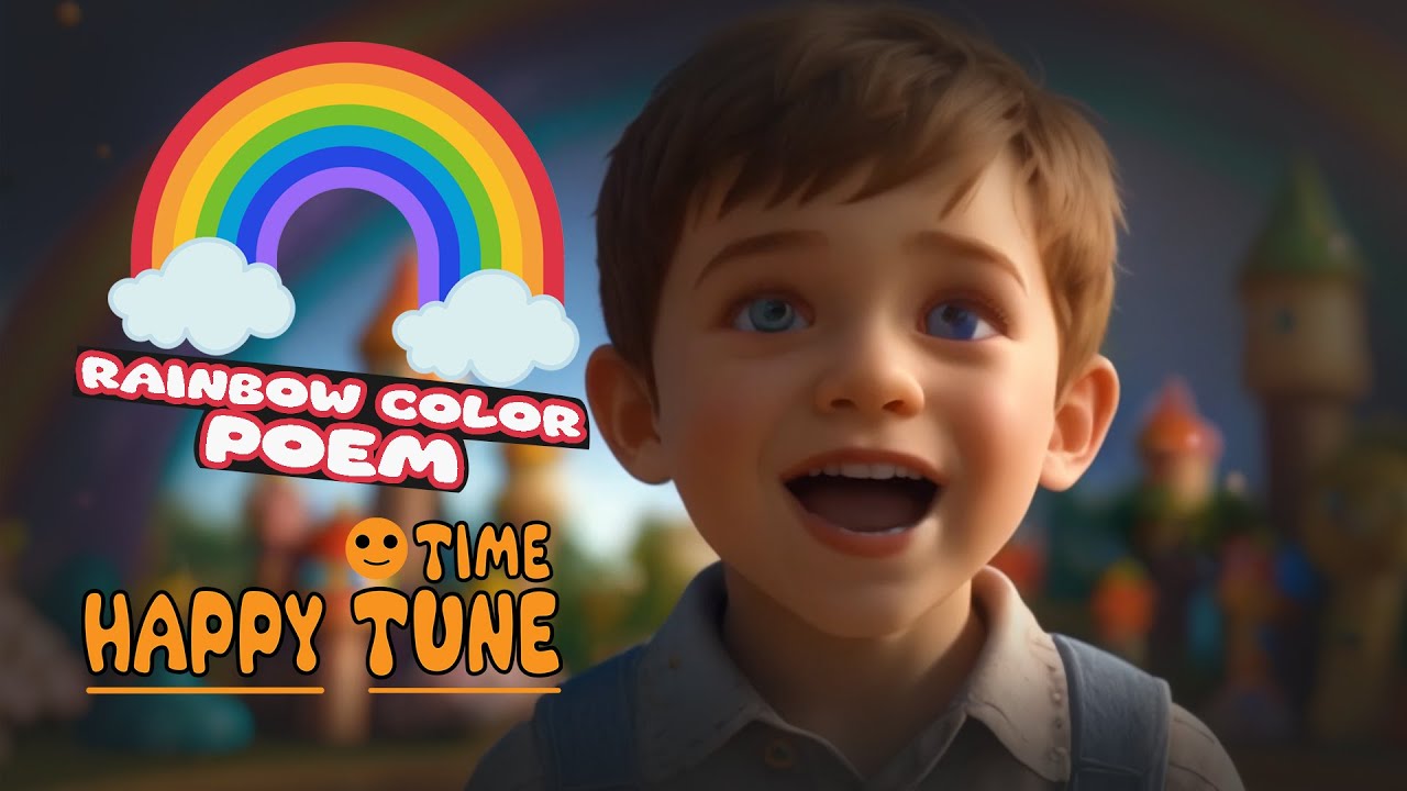 Rainbow Colors Poem | Happy Tune Time & Kids Cartoon Song - YouTube