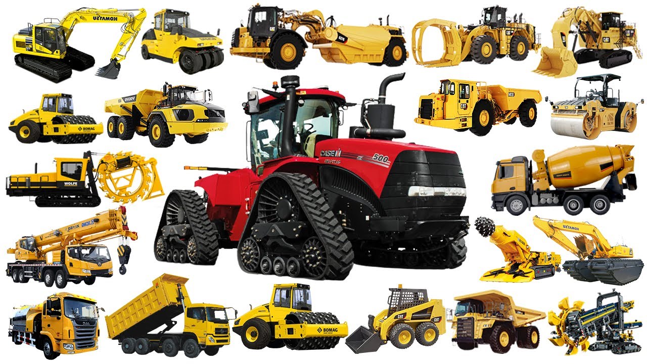 Types of Heavy Construction Equipment | Crawler Case IH Steiger Tractor ...