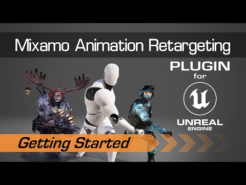 Mixamo Animation Retargeting - Unreal Engine plugin - Tutorial - YouTube