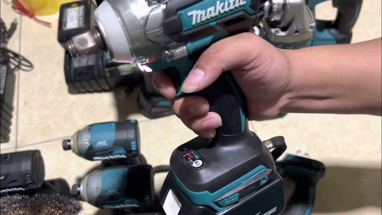 Máy khoan pin makita nhật bãi/ lh 0382997187 zalo / hàng hệ đi công trình - YouTube