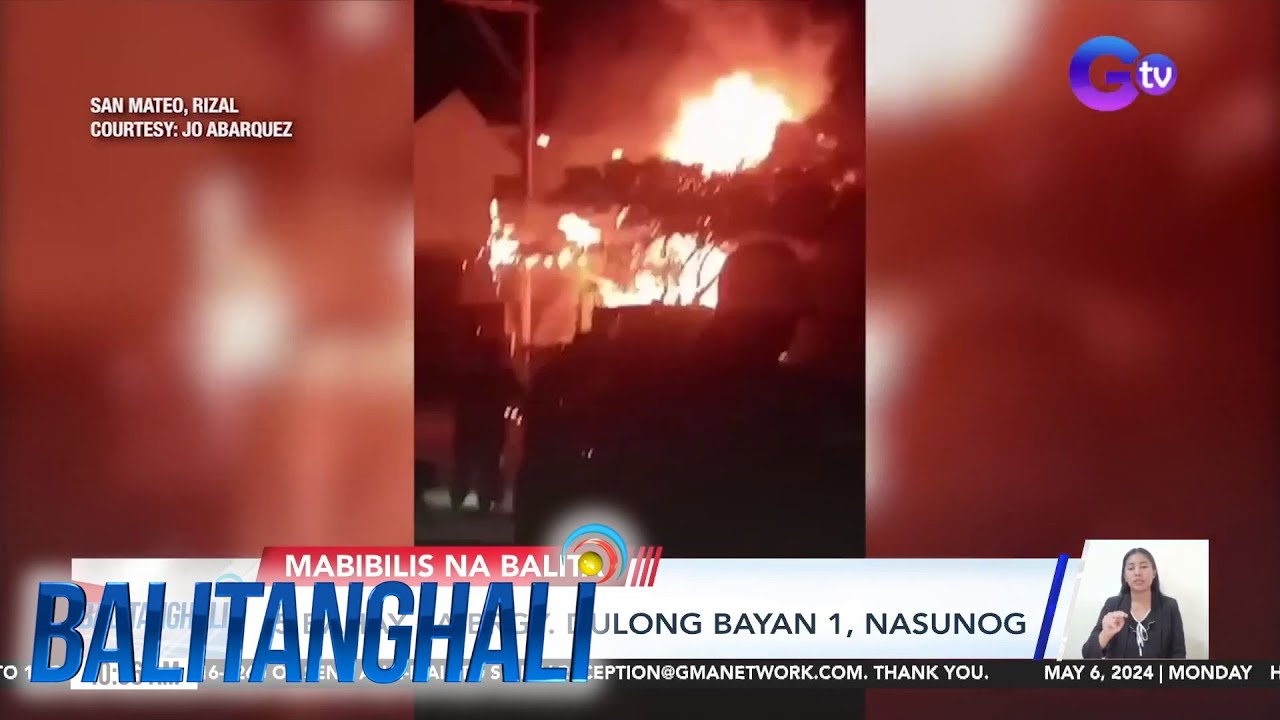 MABIBILIS NA BALITA - Sunog sa Rizal at Bulacan | BT - YouTube