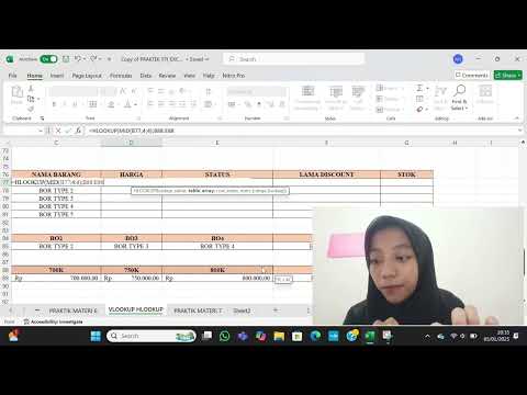 PERTEMUAN 7 “VLOOKUP & HLOOKUP MICROSOFT EXCEL” A.AULIA ASTIKA PUTRI ...