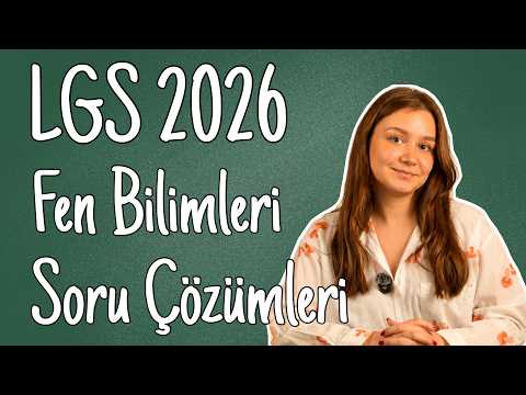 LGS 2026 - Fen Bilimleri |  LGS ÇIKMIŞ SORU ÇÖZÜMÜ |  #lgs2026 |  CANLI YAYIN SORU ÇÖZÜM DERSİ