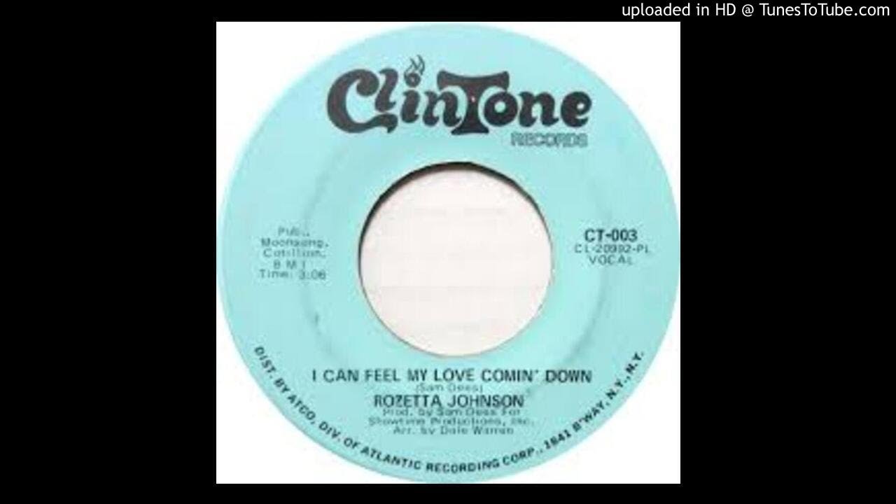 ROZETTA JOHNSON - I CAN FEEL MY LOVE COMING DOWN - YouTube