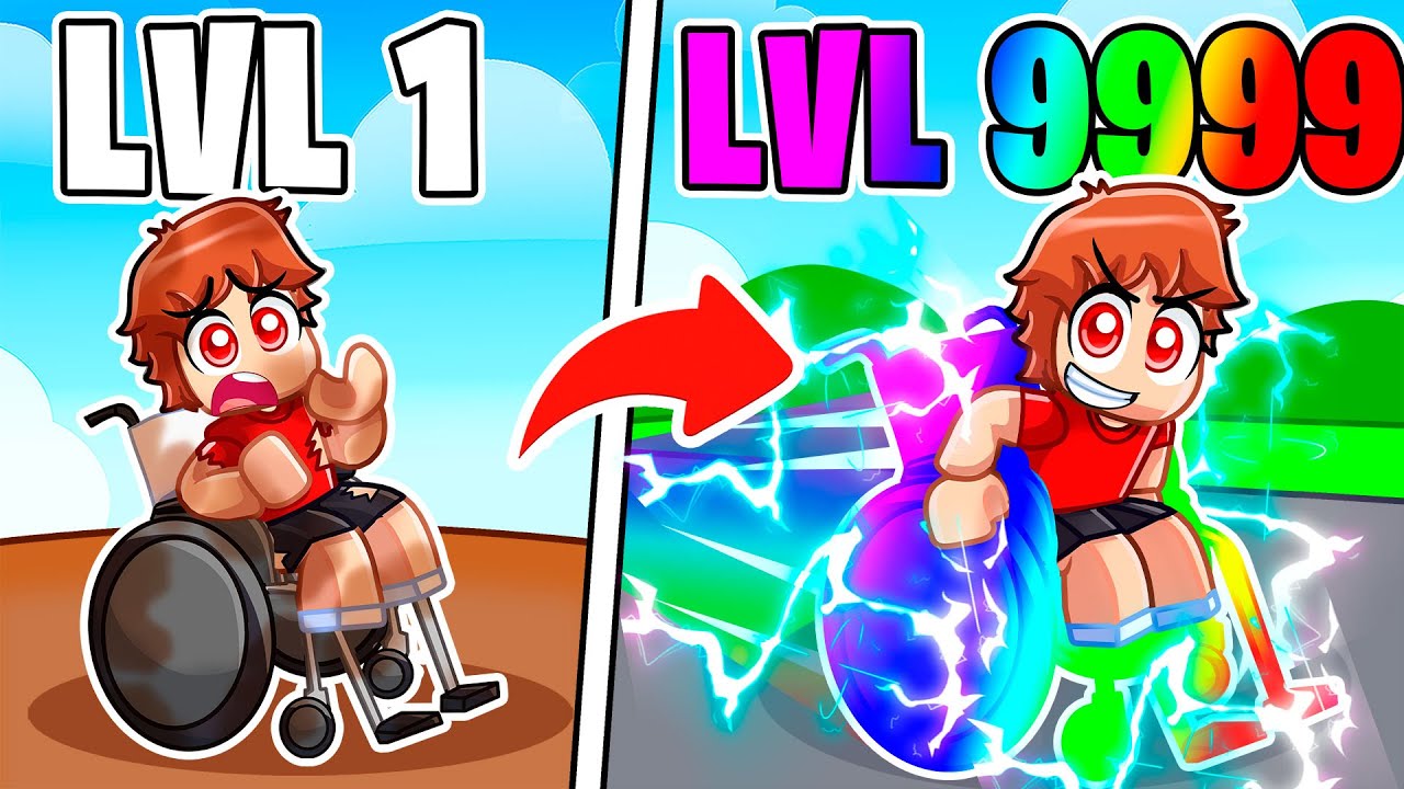 Upgrading Noob To God WHEELCHAIR In Roblox With MY CRAZY FAN GIRLS ...