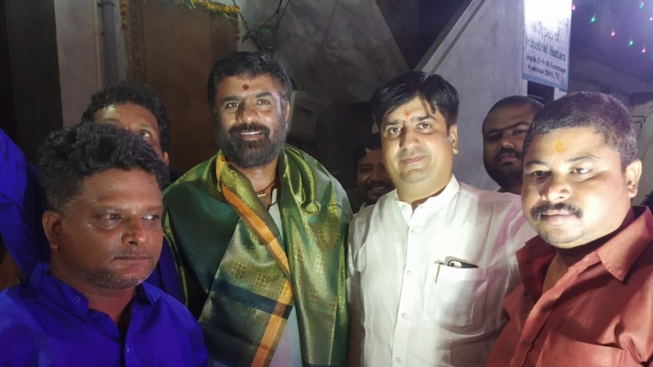 BALANAGAR PULI SRIKANTH PATEL GOUD ANNA 2k19 VISITED VARIOUS GANESH ...