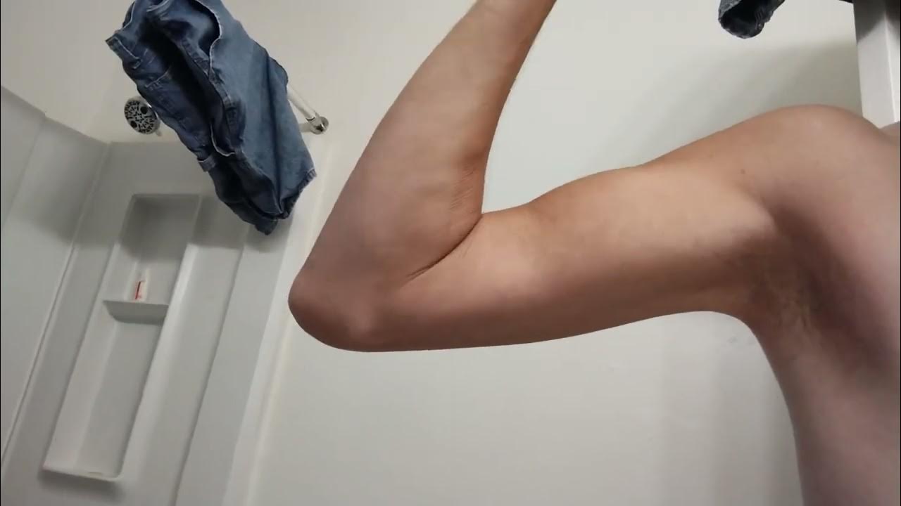 Skinny Arm Flexing 09-13-2021 - YouTube
