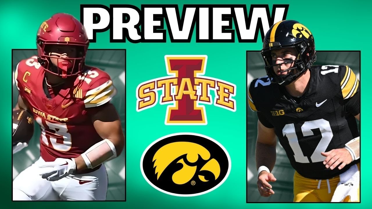 Iowa vs Iowa State | College Football Week 2 Game Preview - YouTube