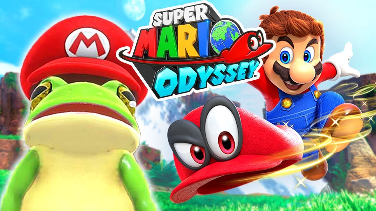 Super Mario Odyssey (Gameplay) Episode 1: MARIO IS A FROG? - YouTube