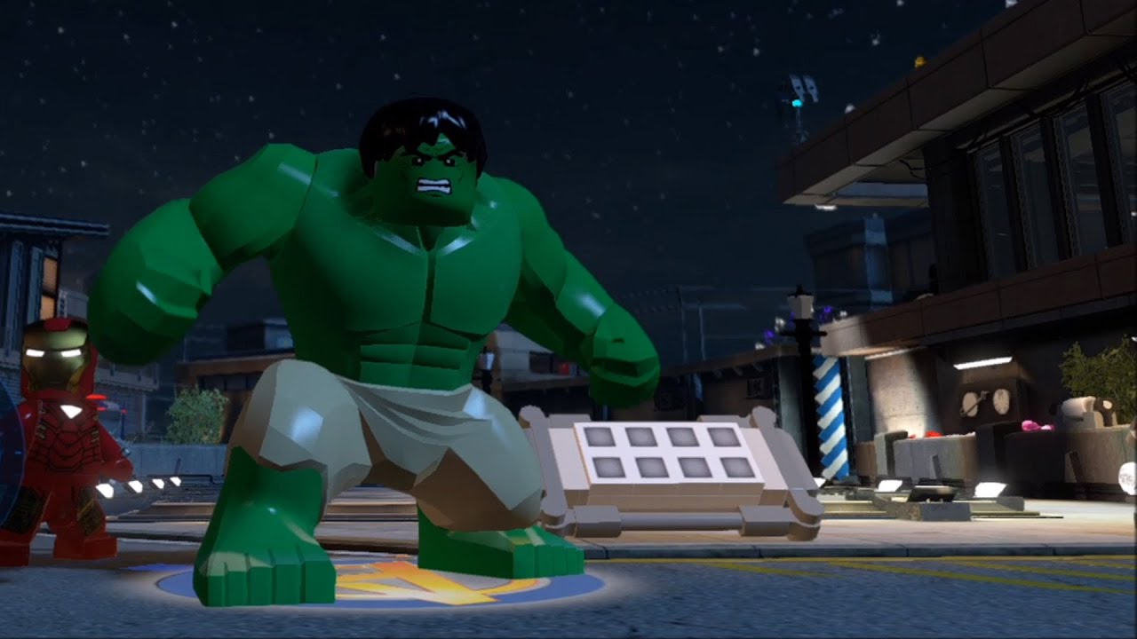 LEGO Marvel's Avengers - S.H.I.E.L.D. Base - Open World Free Roam ...