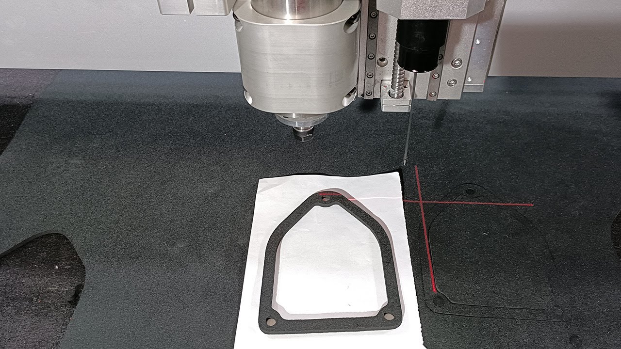 AMOR Neoprene Foam Cutting Machine for Sealing - YouTube