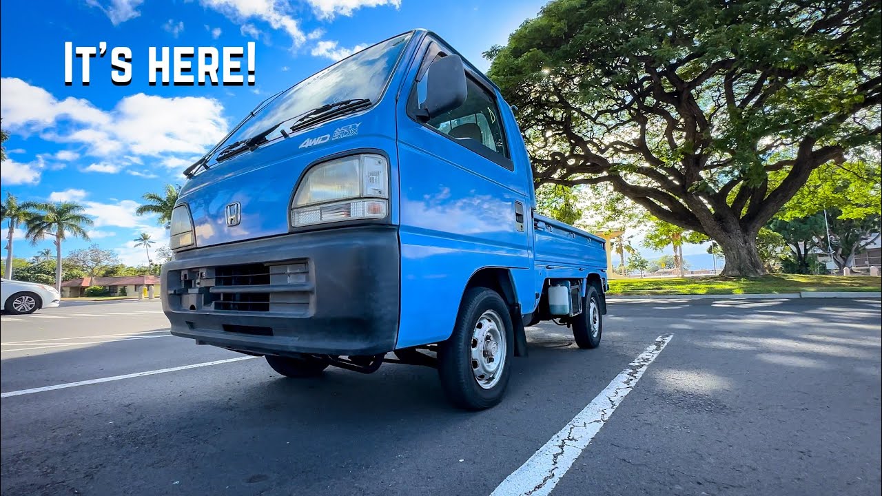 Fresh off the Boat! JDM to Hawaii 🇯🇵 First additions to the Kei Truck ...