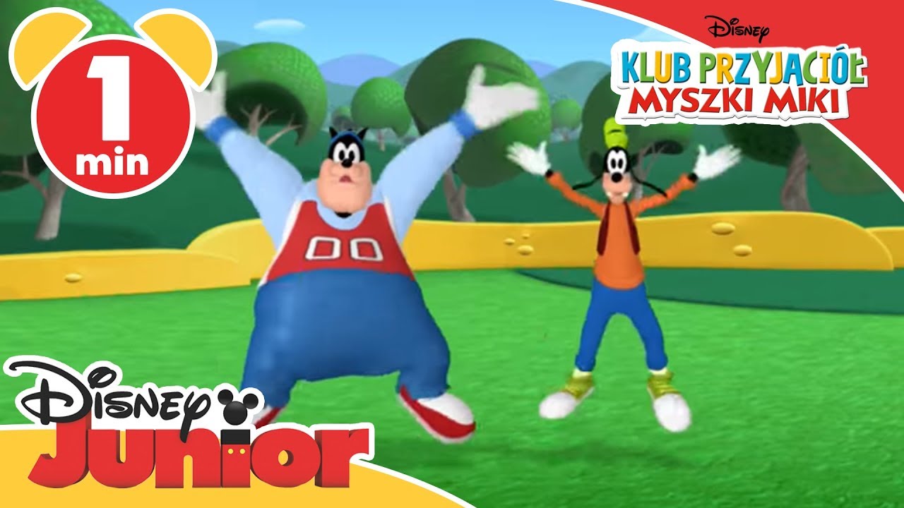 Ruszaj się z Klubem przyjaciół Myszki Miki - Rób pajacyki jak Goofy ...