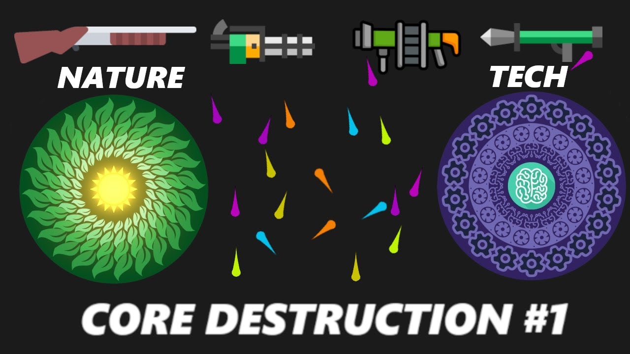 Core Destruction - Nature vs Tech - YouTube