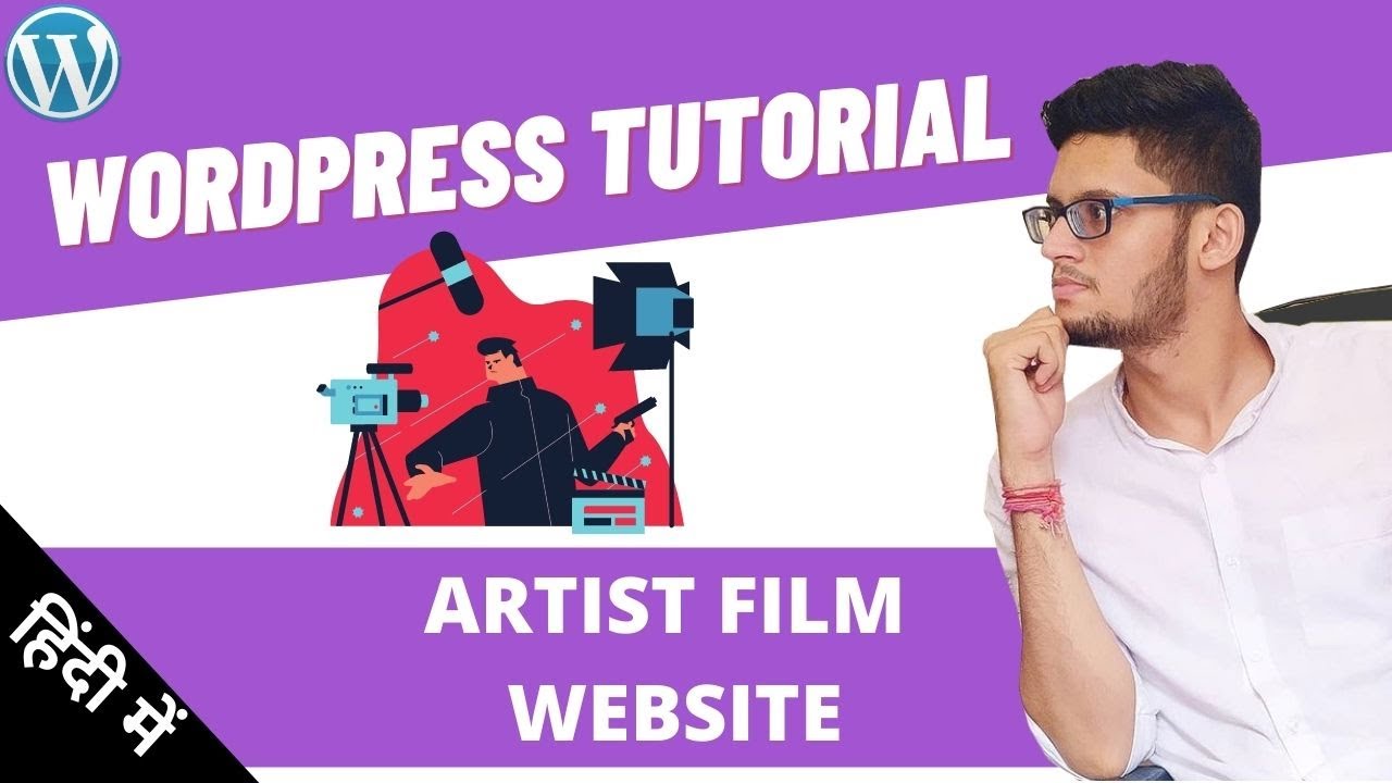 Complete Website Making Tutorial Film Artist Website In WordPress - YouTube