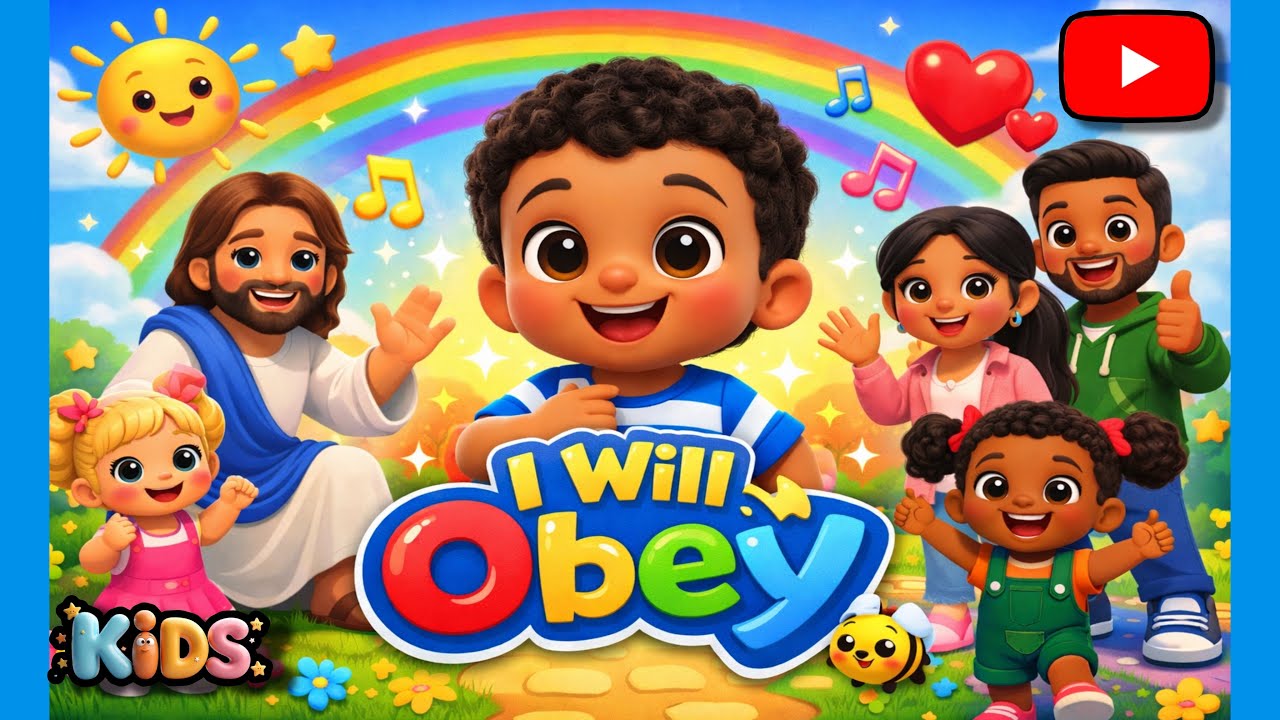 I Will Obey | Fun Christian Kids Song About Obedience to God - YouTube