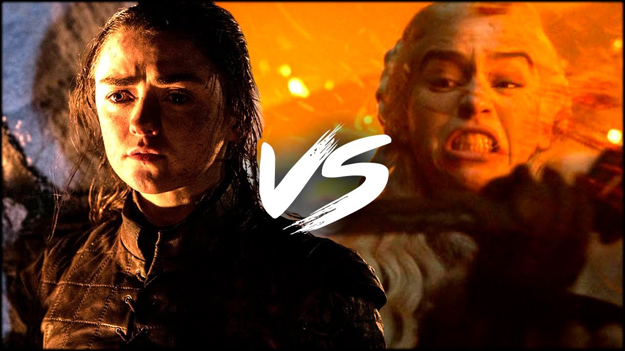 Daenerys VS Arya Stark - Continuação de Game of Thrones! - YouTube