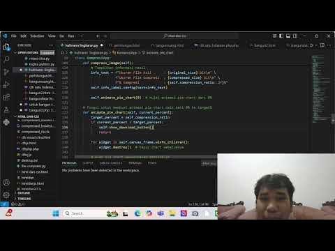 Part - 8 || Kompesi dengan metode Huffman Coding terhadap citra grayscale|| With Python - YouTube