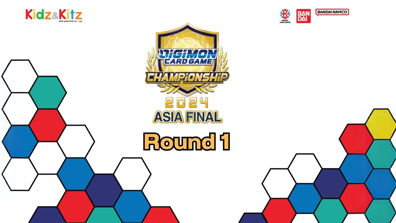 DIGIMON Card Game Championship 2024 Asia Final Round 1 - YouTube