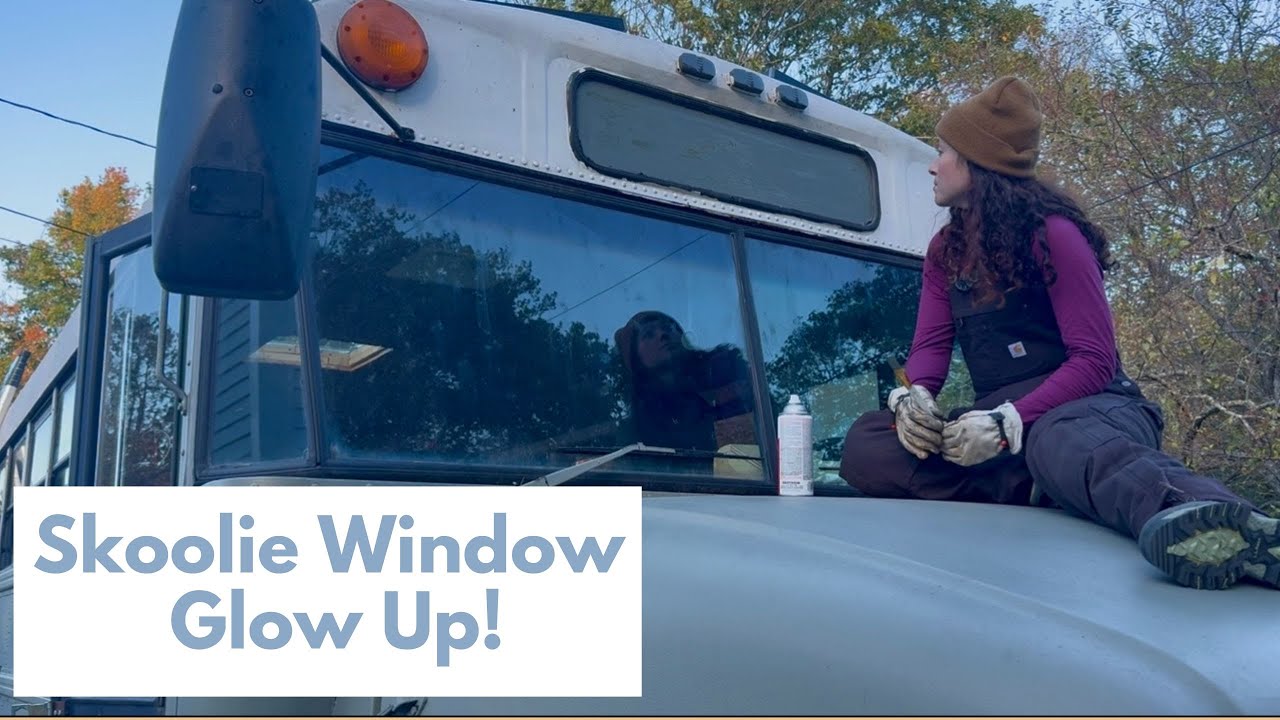 Skoolie Window Upgrade: Window Delete and Window Art Details! - YouTube