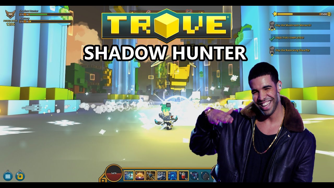 Trove - Shadow Hunter: ALL SHADOW GEAR!!! - YouTube