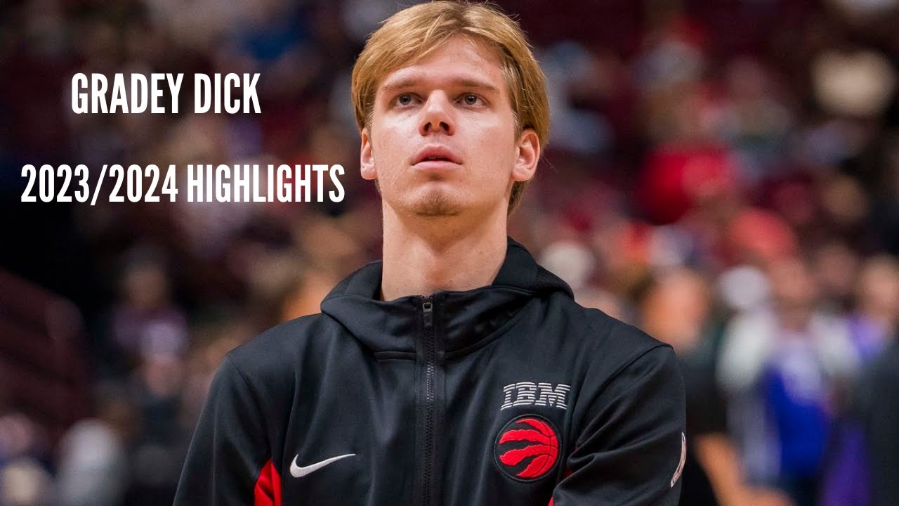 Gradey Dick Full 2023-2024 Rookie Season Highlights - YouTube