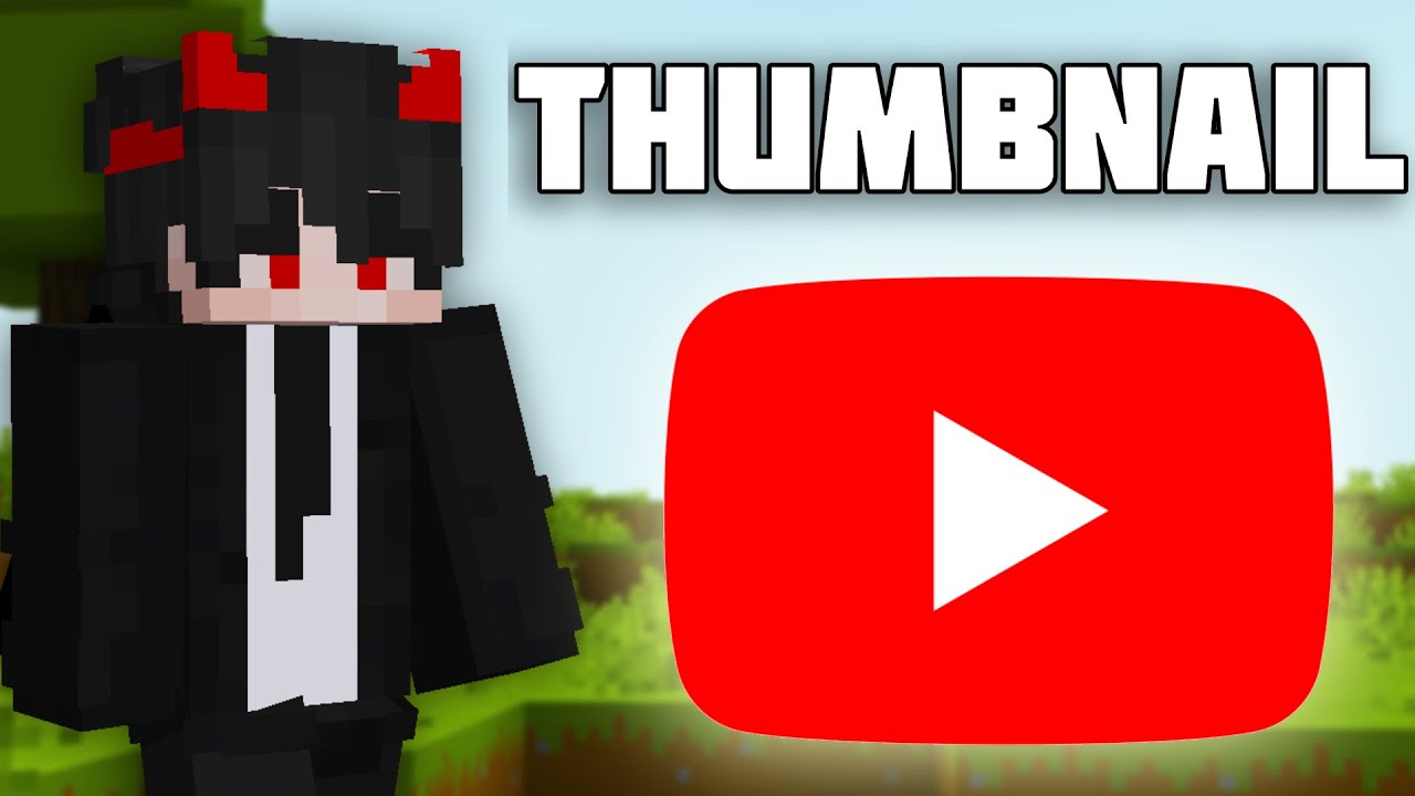 Make Minecraft Thumbnail in 4 Minutes - YouTube