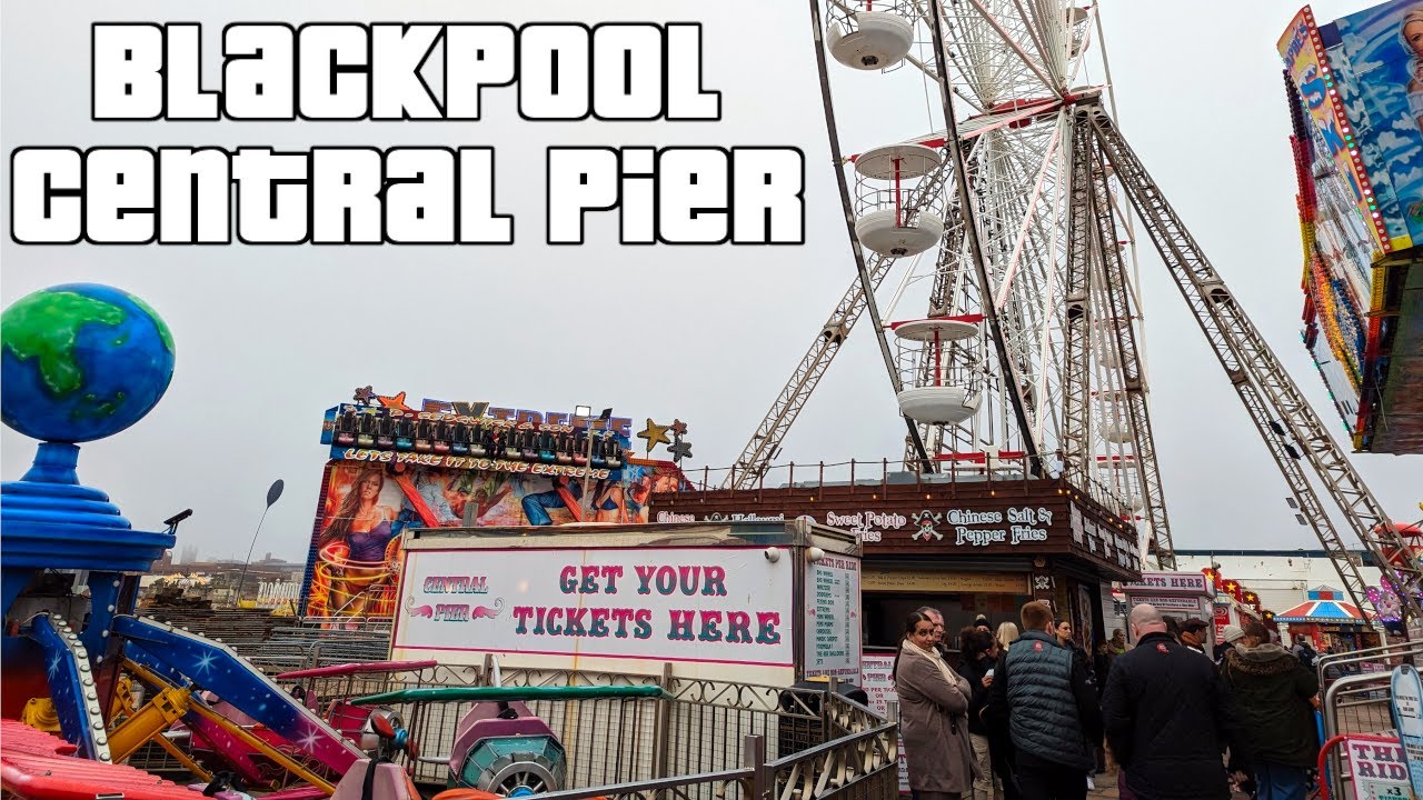 Winter at Central Pier - What Rides are Open?! #Blackpool #CentralPier ...