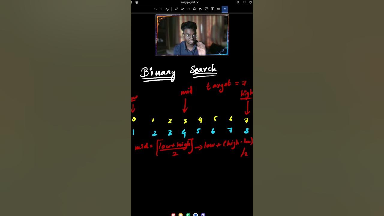 Binary Search In 1 Minute Tamil Codingintamil Cppprogramming Youtube