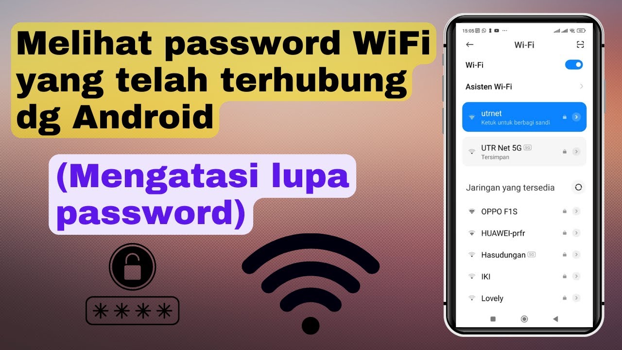 Cara melihat password wifi yang terhubung dengan HP untuk atasi lupa ...