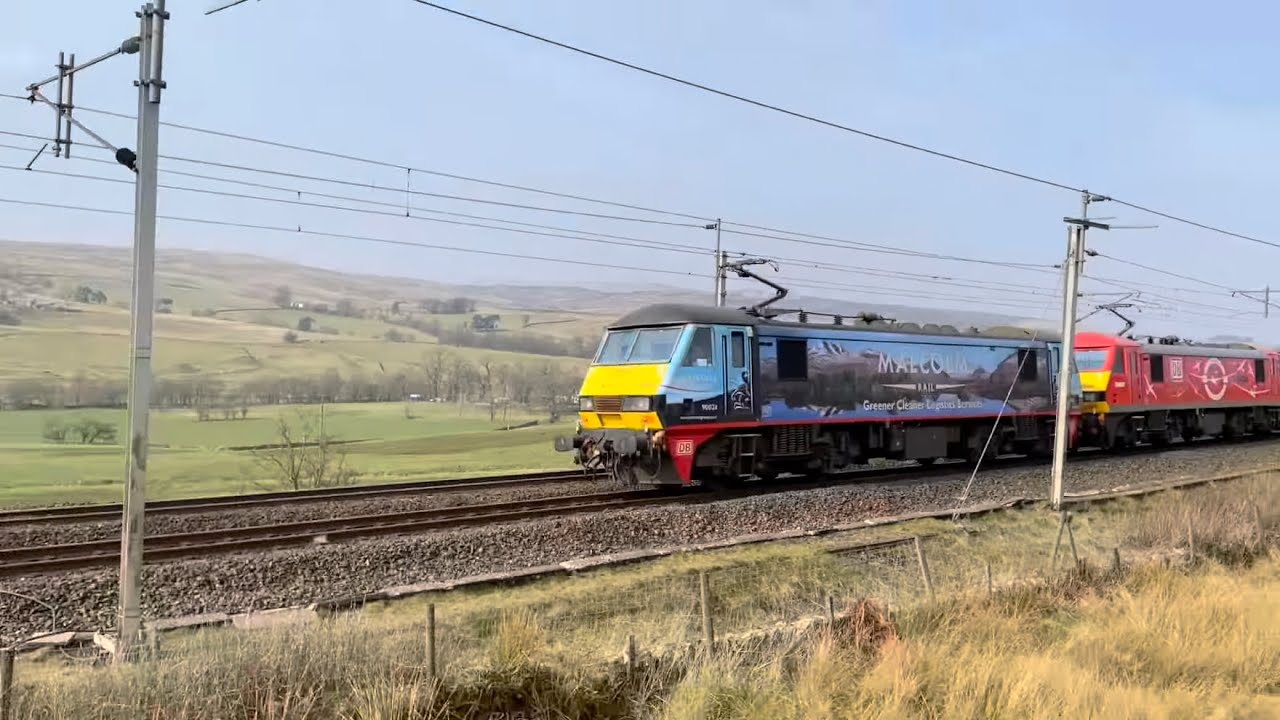 Trains - WCML 22/03/2022 Scout Green, Tebay, Grayrigg and Ribblehead ...