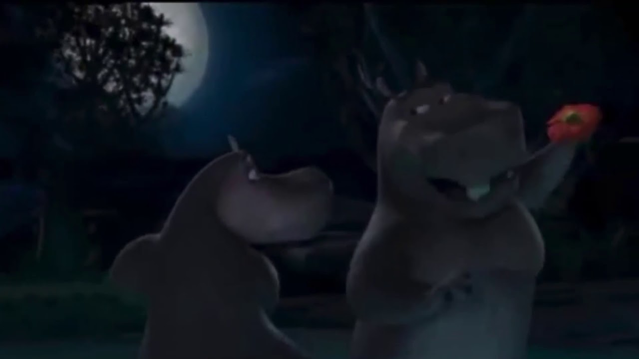 Madagascar 2 Gloria The Hippo Booty Bumps Moto Moto Youtube