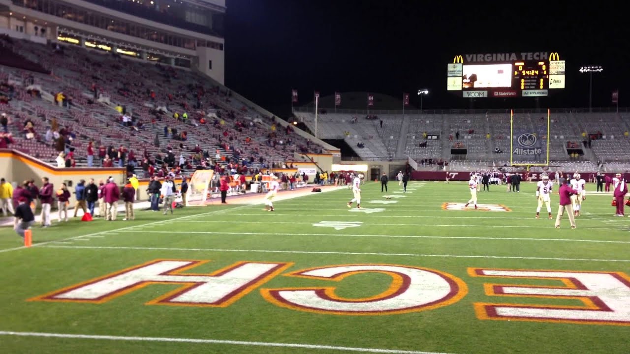 FSU VS VA TECH 2012 - YouTube