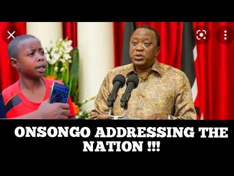 ONSONGO ADDRESSES THE NATION !!! @onsongocomedy @mikewakofamily - YouTube