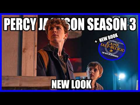 Percy Jackson Update: Season 3 New Photos Featuring Nico + Percy & New Book Title & Release Date
