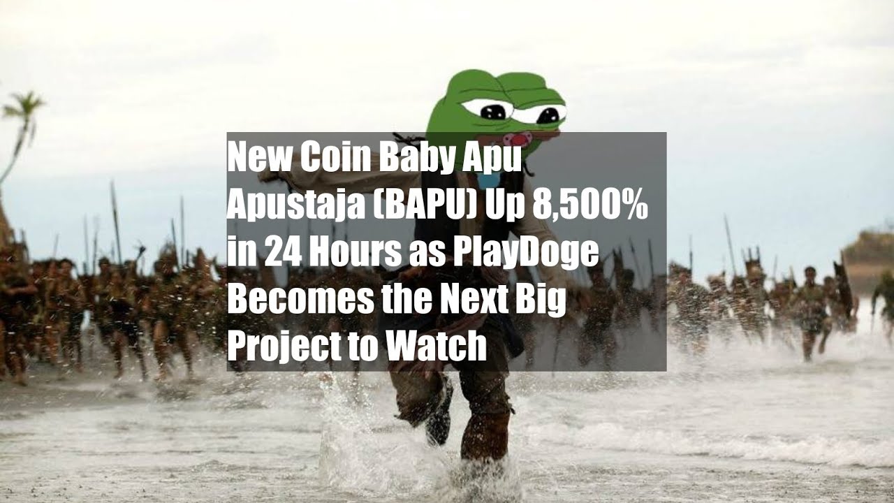 New Coin Baby Apu Apustaja (BAPU) Up 8,500% in 24 Hours as PlayDoge ...