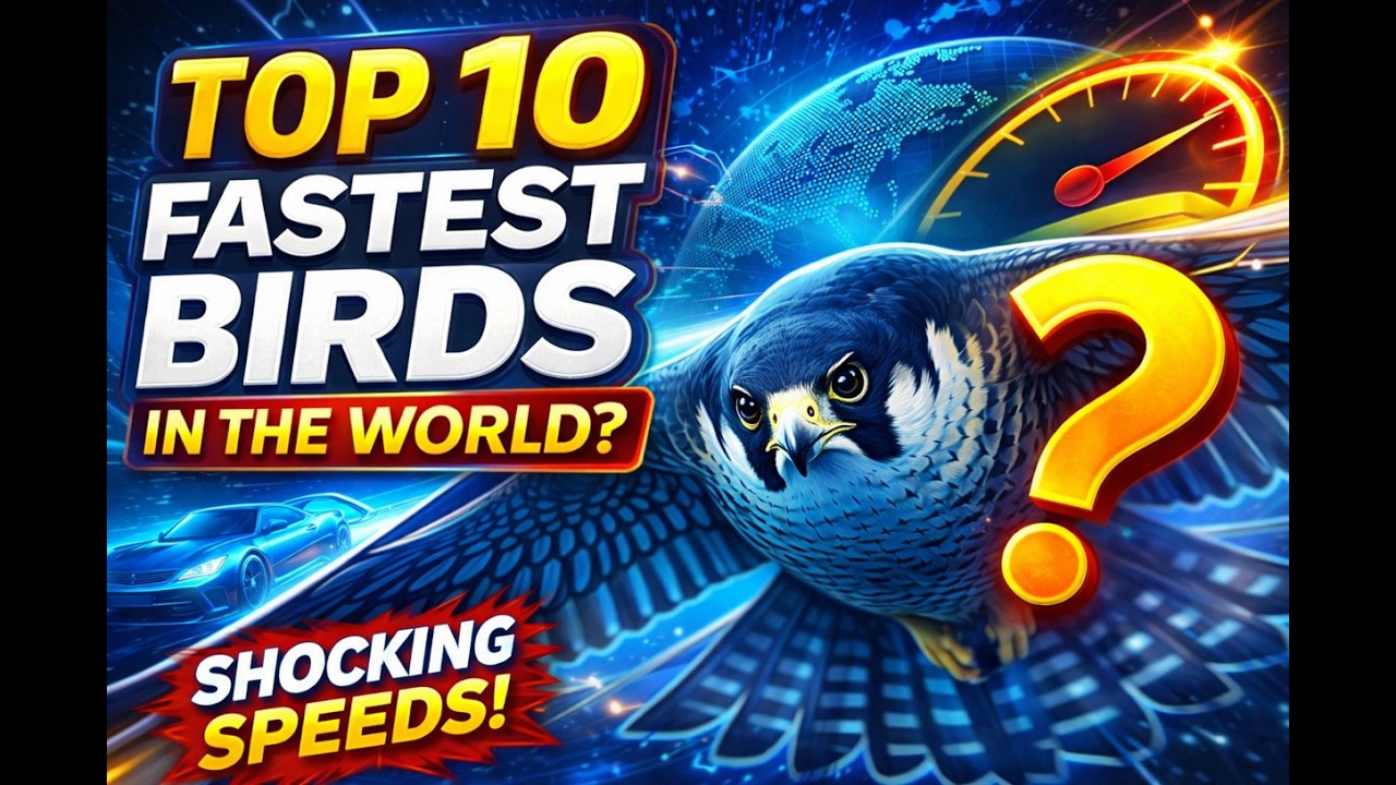 Top 10 Fastest Birds in the World | Speed Kings of the Sky - YouTube
