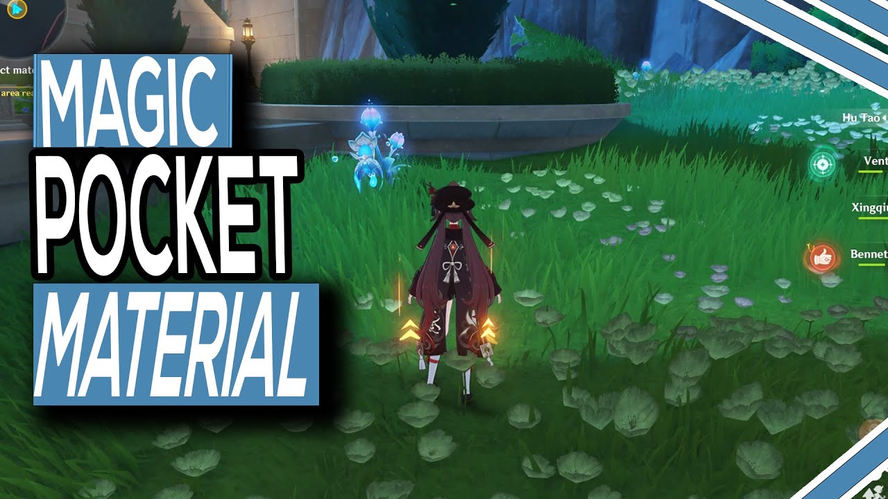 Genshin Impact Collect Materials To Make Magic Pockets YouTube Genshin Impact Collect Materials To Make Magic Pockets YouTube