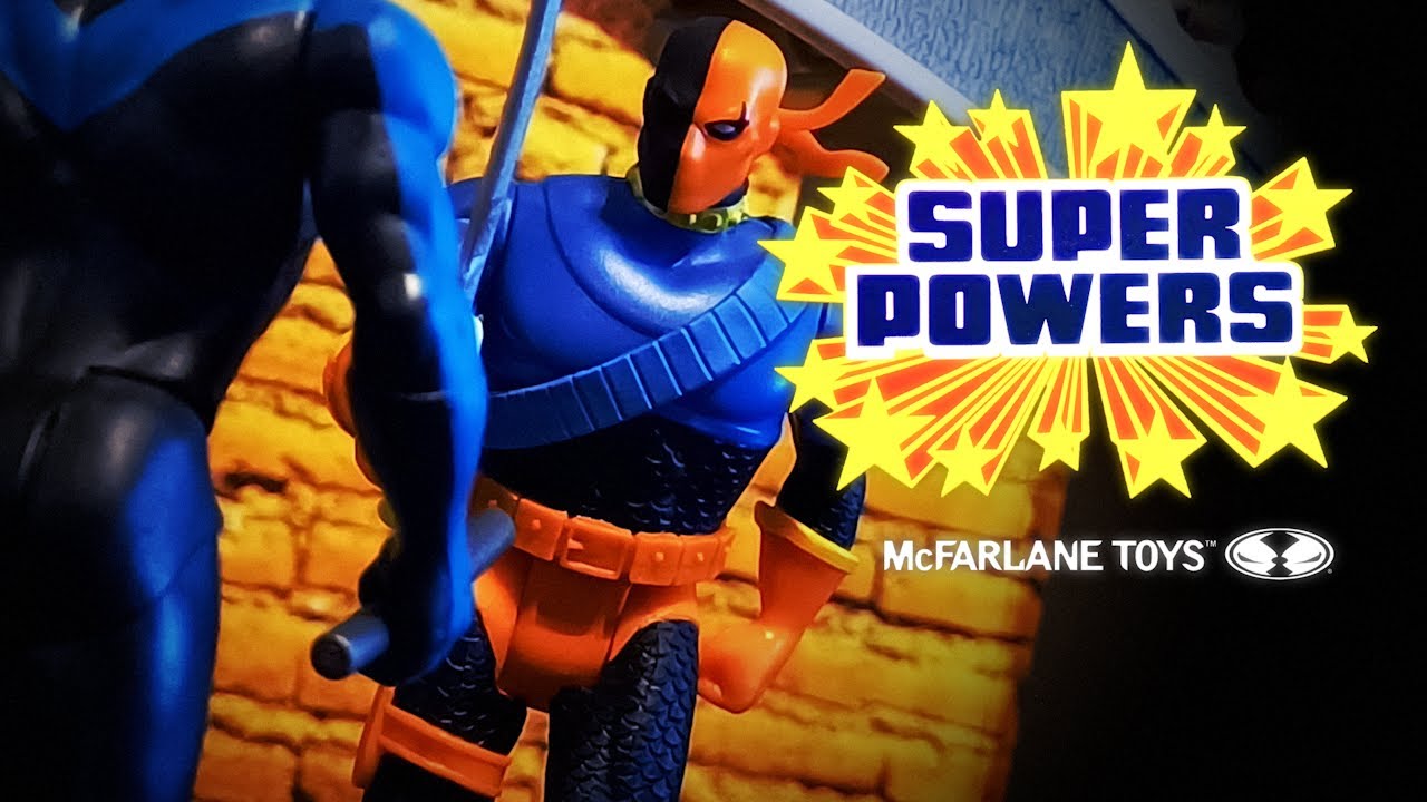 SLADE "DEATHSTROKE" APPEARS! McFarlane Toys DC Super Powers Deathstroke ...