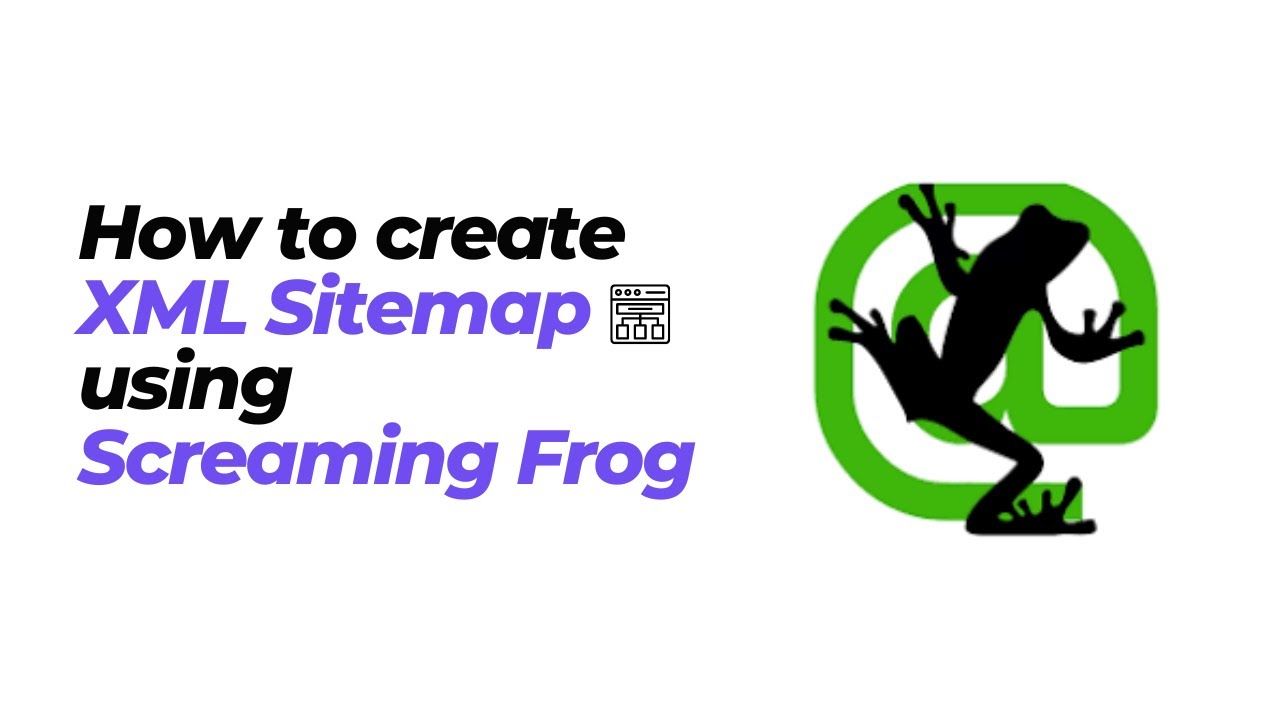 How to create XML-Sitemap using Screaming-Frog | Screaming Frog se XML-Sitemap कैसे बनाएं। - YouTube