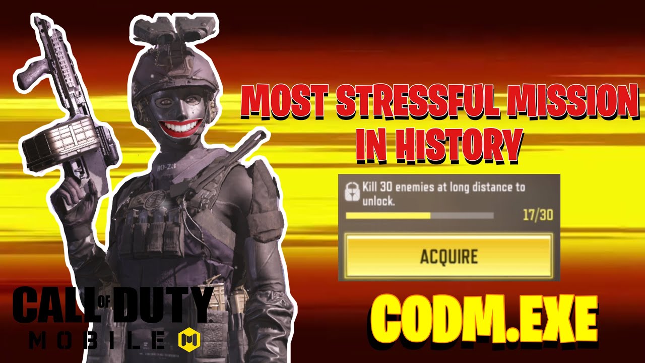 Stressful Mission in Universe. . . | CODM.EXE - YouTube